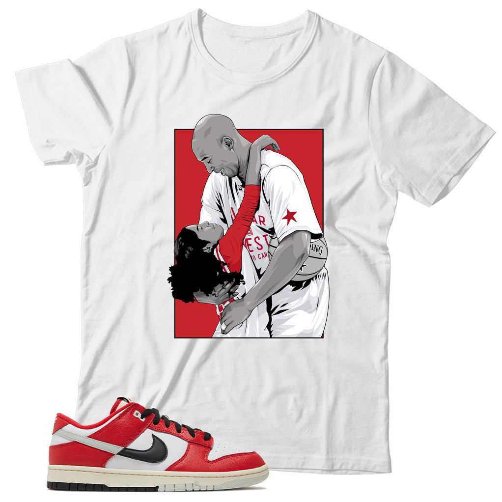 Nike Dunk Low Chicago Split Collection - Shirt Match Kicks