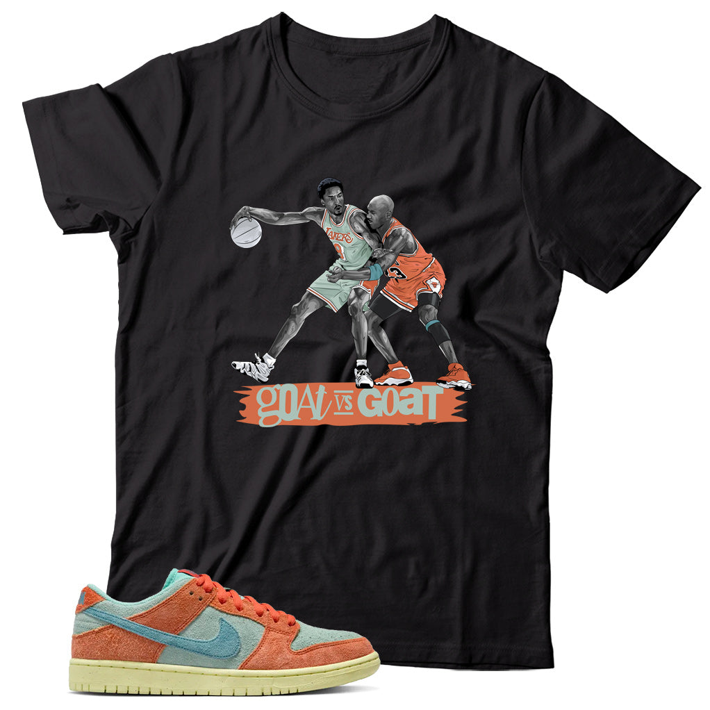 Nike Dunk Low Orange Emerald Rise Collection - Shirt Match Kicks