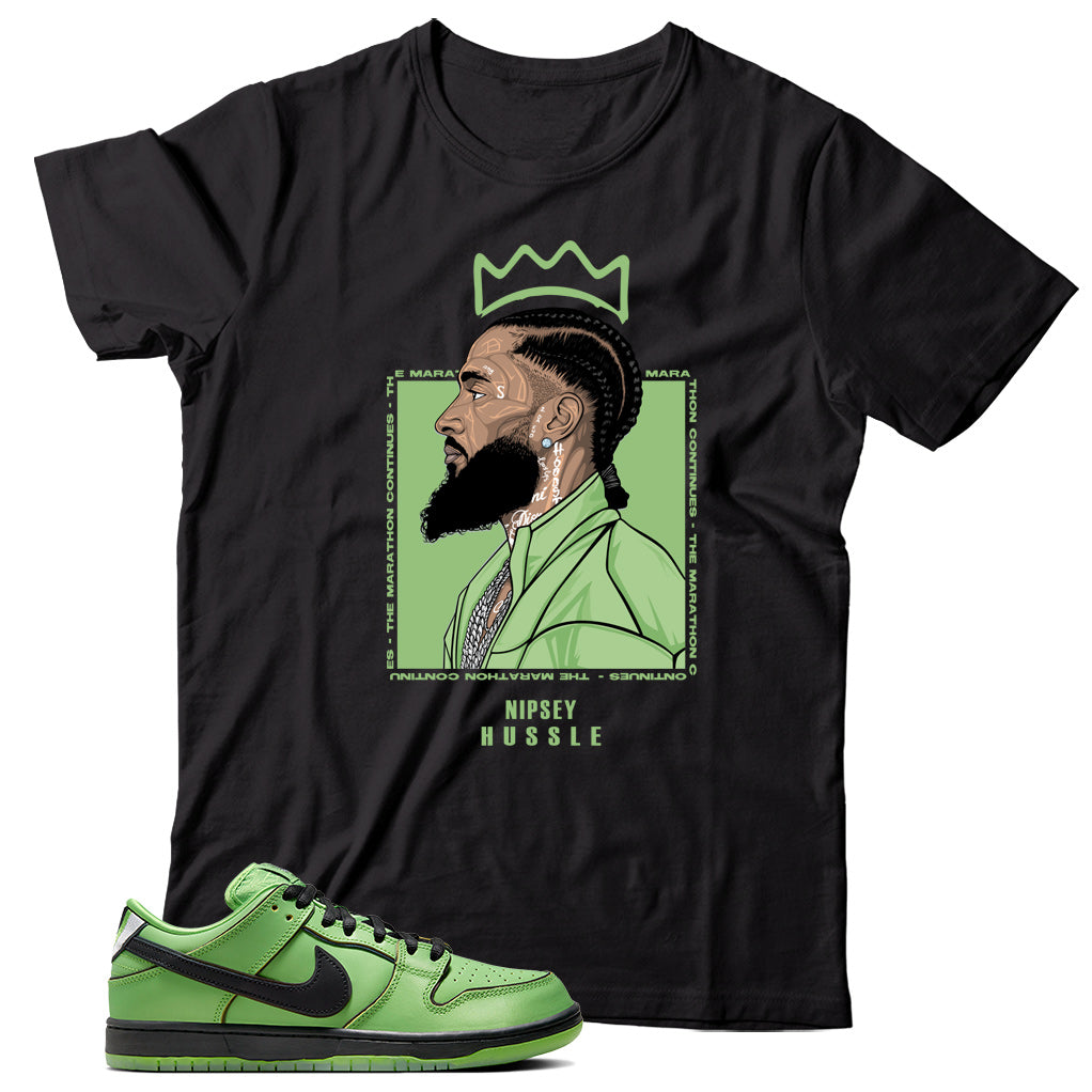 The Powerpuff Girls x Nike Dunk Low Buttercup Collection - Shirt Match ...