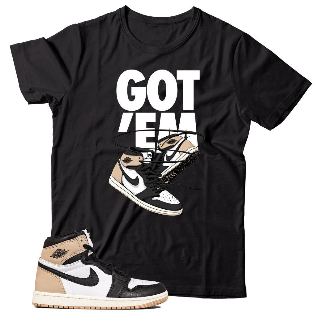 Jordan 1 Latte Collection - Shirt Match Kicks