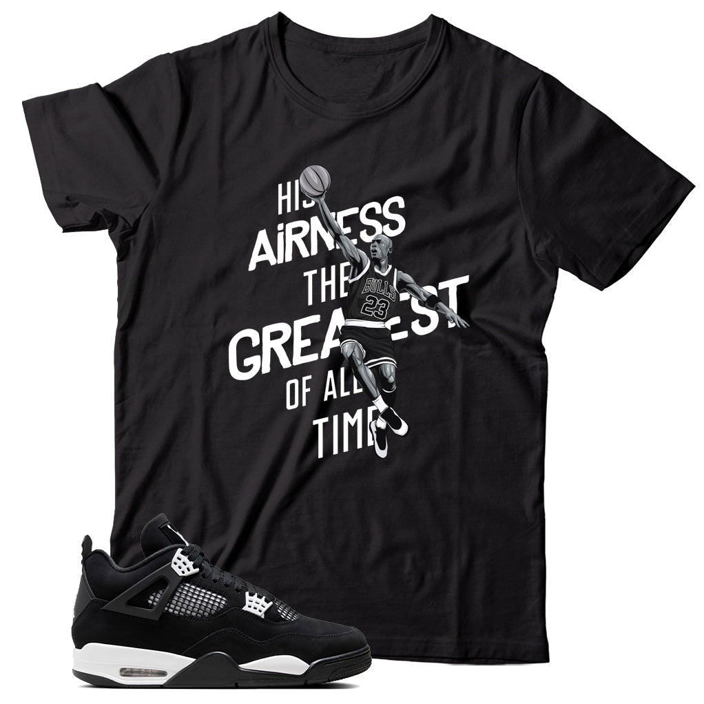 Jordan 4 White Thunder Collection - Shirt Match Kicks